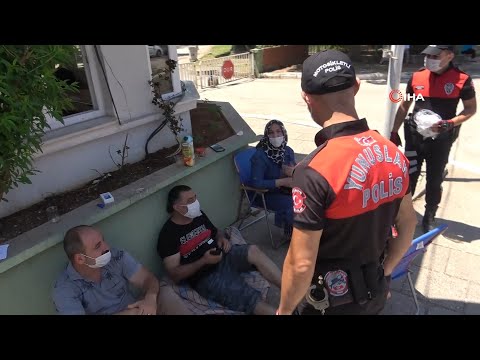 Sosyal Mesafe Uyarısına \