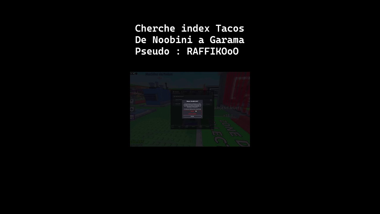 🔴 LIVE FR TRADE SAB + Cherche Index Tacos + De Noobini à Garama 🔴 - YouTube