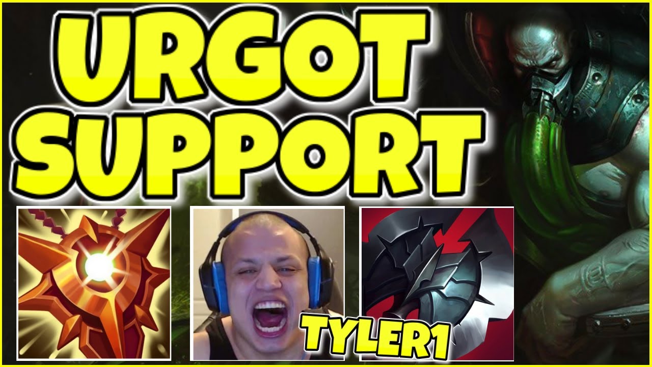 I played Tyler1's Urgot Support and ..... (OH MY GOD) - YouTube