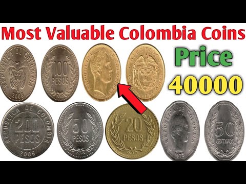 Colombia Most Valuable Coins Worth Money | Old Colombia Coins Value and ...
