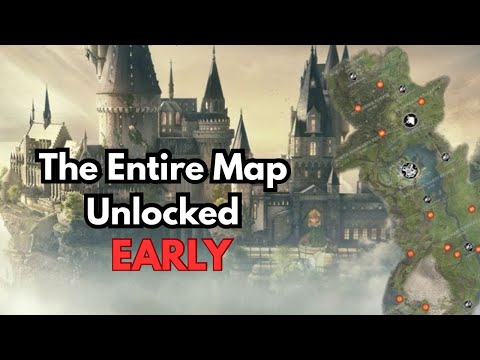 Hogwarts Legacy - How To Unlock All Map From The Beginning
