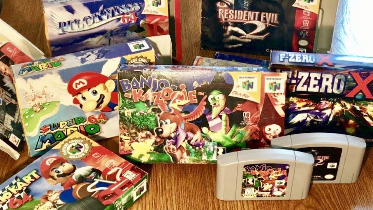 COMPLETE NINTENDO 64 COLLECTION #5! Screenshots Included! Recent Video ...