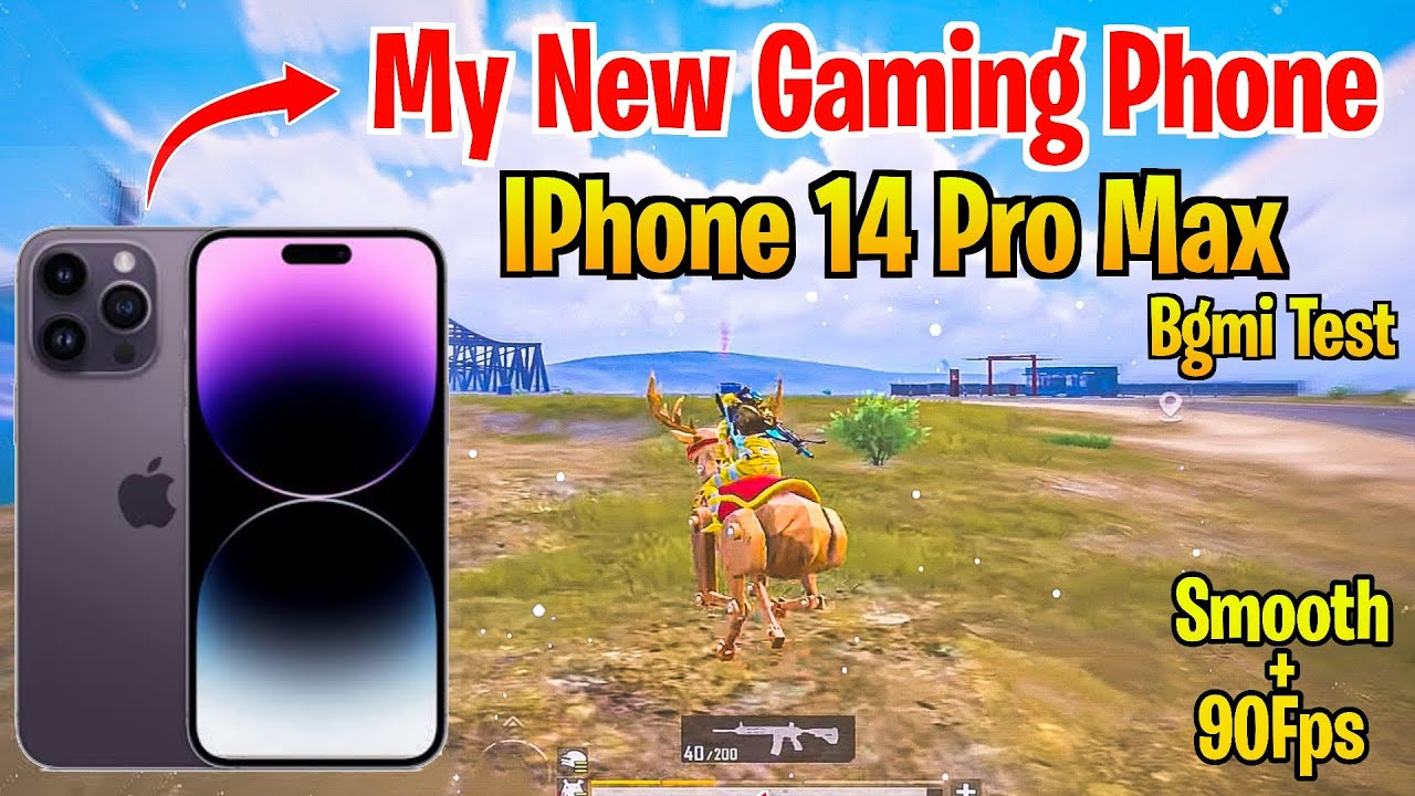My New Gaming Phone IPhone 14 Pro Max | IPhone 14 Pro Max Bgmi Test ...