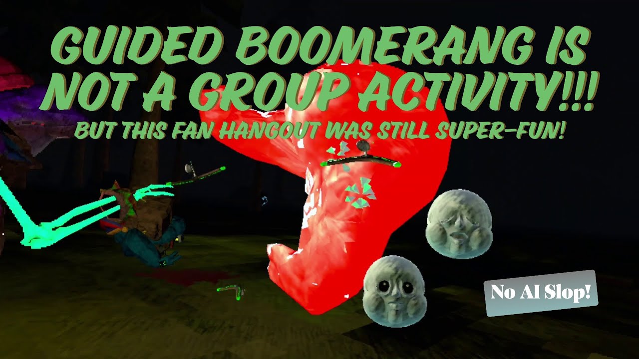 Guided Boomerang is Not a Group Activity! Animal Company VR - YouTube