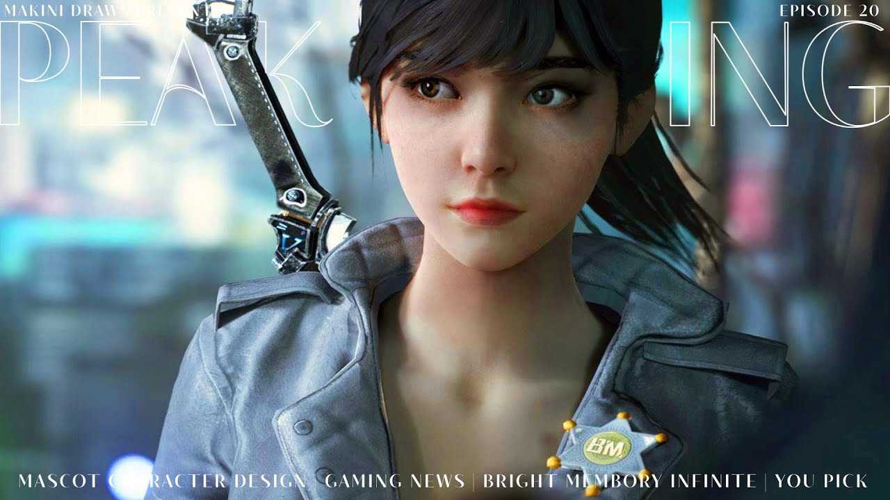 Drawing New Mascot, Plus Bright Memory Infinite | Makini Draws Presents ...