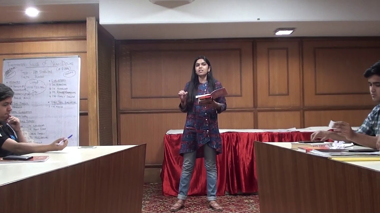 Role Player| Table Topic Master | Manogya | 826th Meeting - YouTube