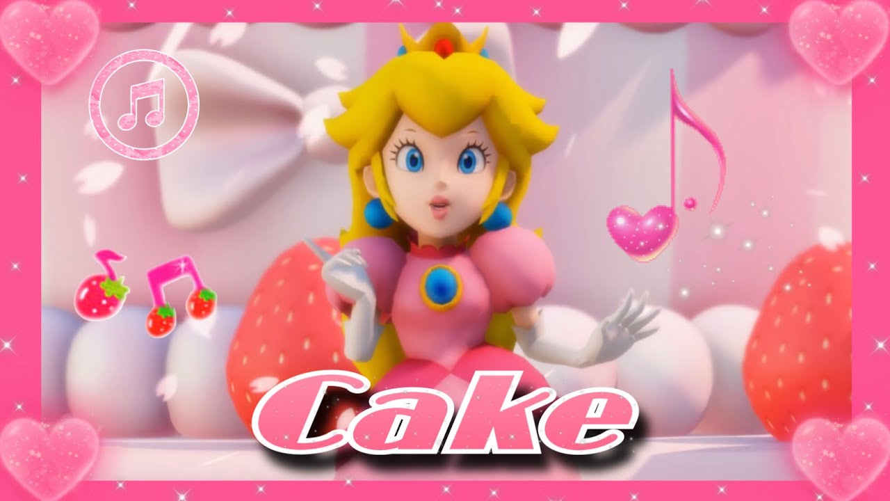 💗【MMD】Cake - Princess Peach 💗 - YouTube