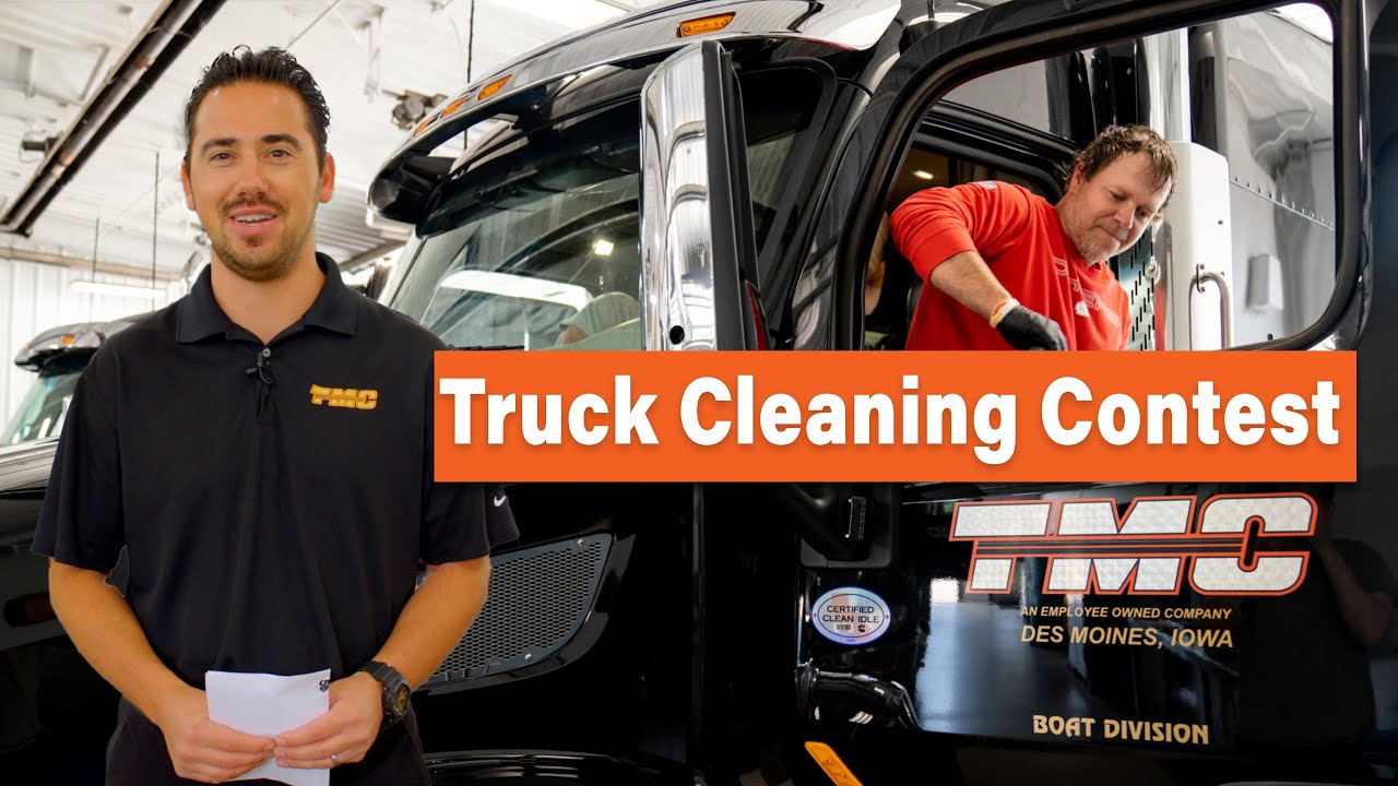 Des Moines Truck Cleaning Contest - Driver Appreciation Week 2022 - YouTube