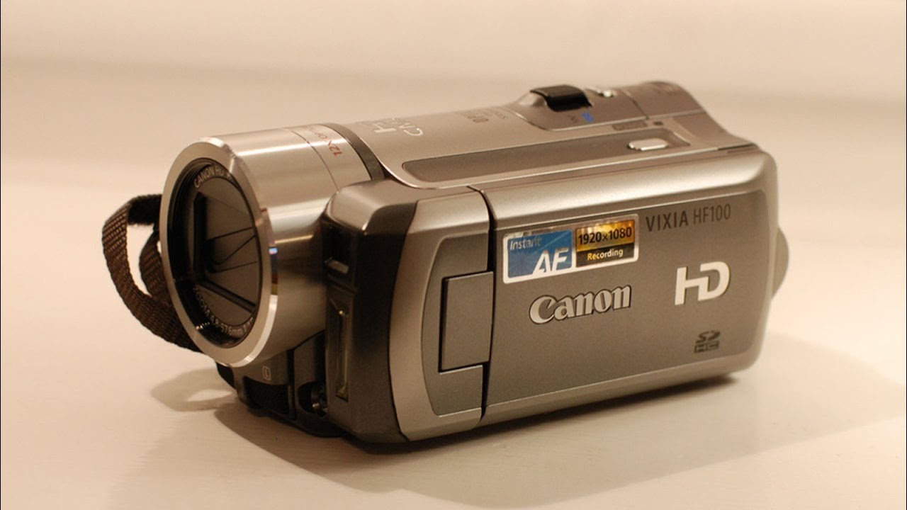 Canon Vixia HF10 - YouTube
