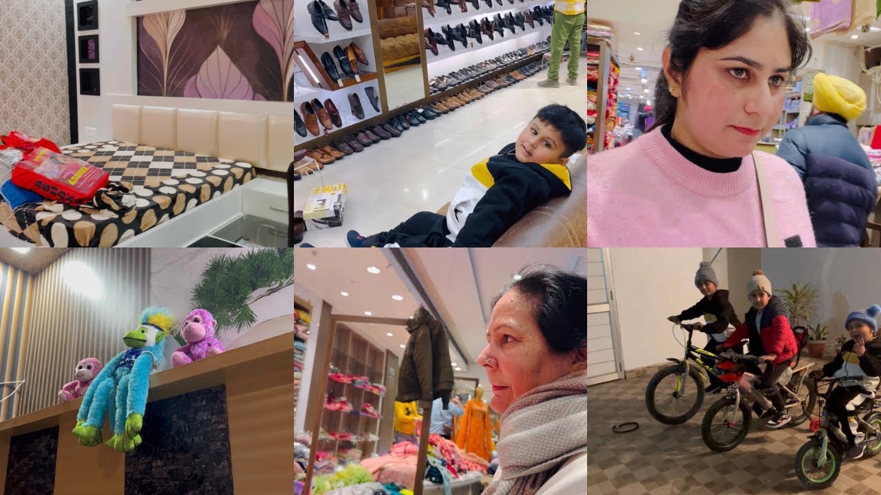 Hogea sara samaan set|| Mummy ji nu suits di selection ne kalpaata ...