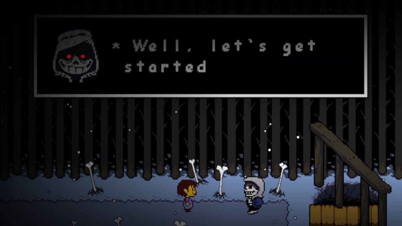 [AU] TH!DUSTTALE: "Snowdin Encounter" [Sans Fight] || Undertale Fangame ...