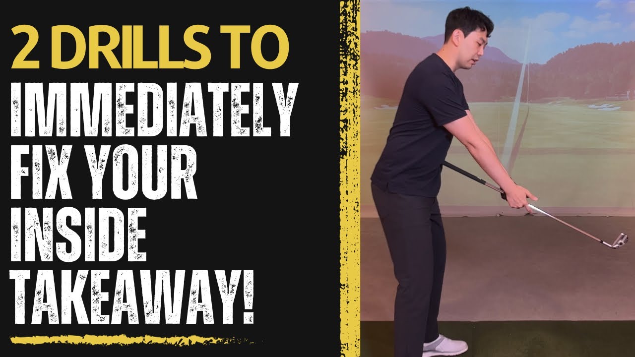 [ GOLF LESSON ] 2 Drills To Immediately Fix Your Inside Takeaway - YouTube
