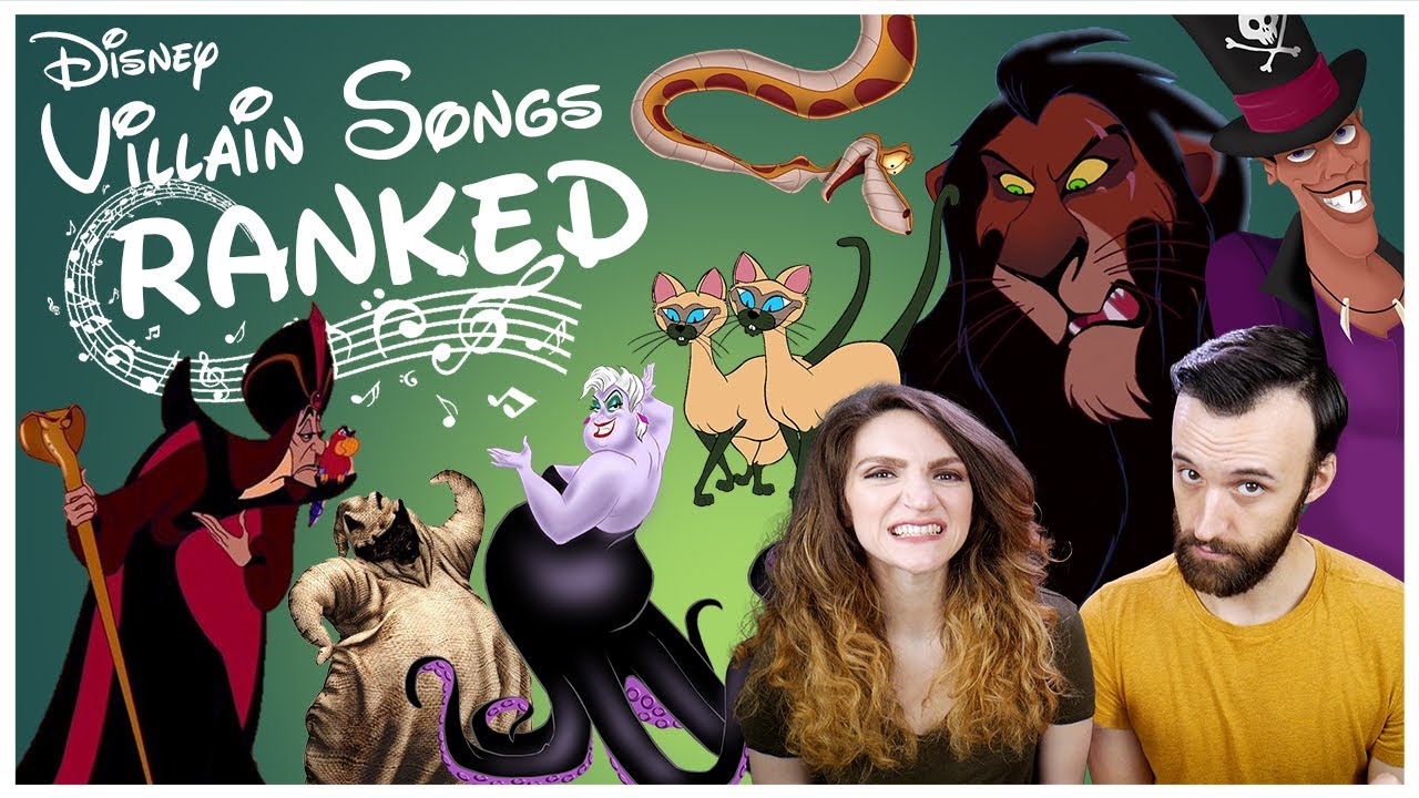 Disney #Villain #Songs #Ranked! (Tier List) | #SaraNate - YouTube disney-villain-songs-ranked-tier-list-saranate-youtube