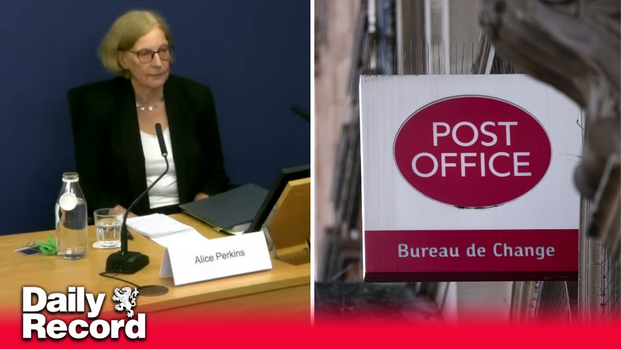 LIVE Post Office Inquiry questions Alice Perkins as former Chair gives ...