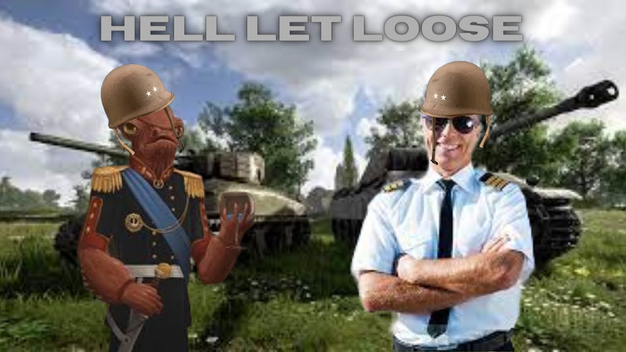Alien and Pilot give speech to team in Hell Let Loose (Kicked) - YouTube