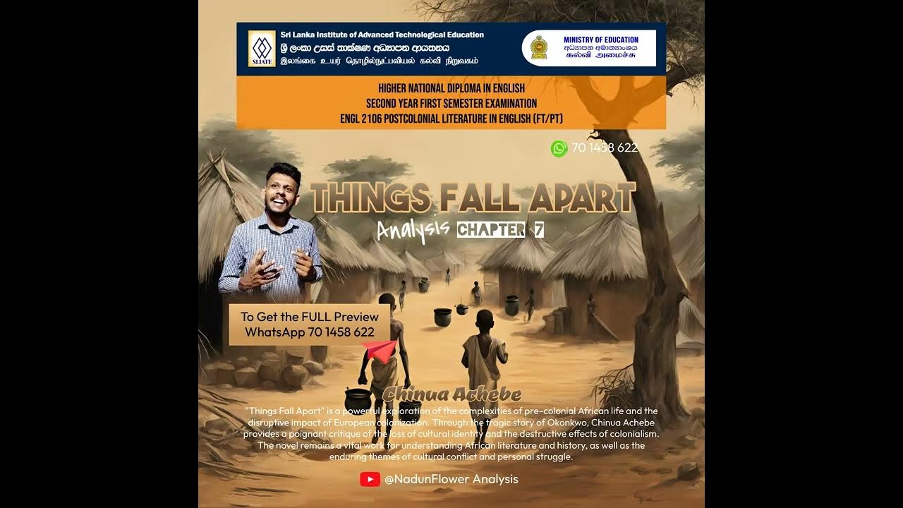 Things Fall Apart | Chapter 7 Analysis FREE Preview - YouTube