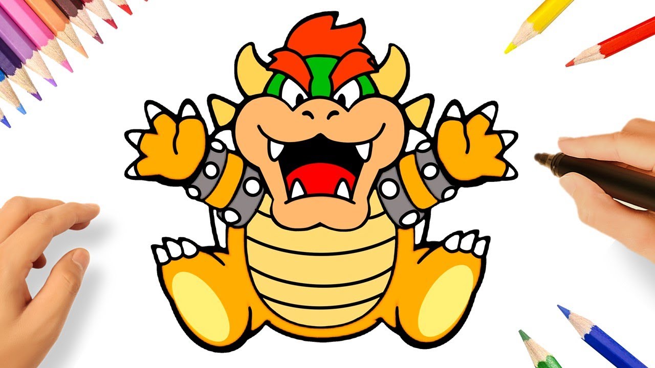 How To Draw Cool Bowser