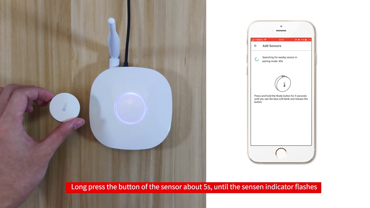 Separately purchased sensor setup operation tutorial - YouTube