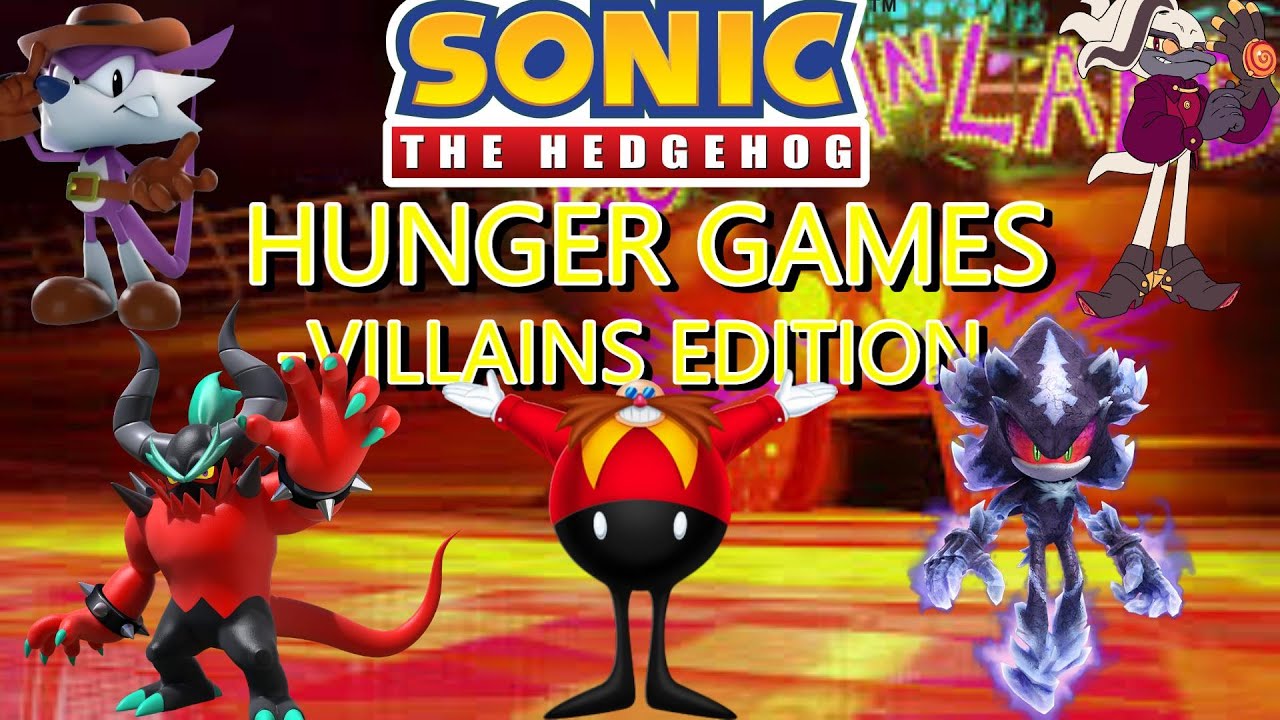 Sonic the Hedgehog Hunger Games - Villains Edition - YouTube