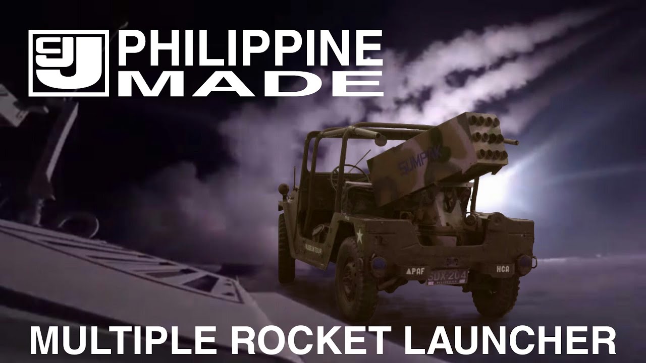 Philippine Made Multiple Rocket Launcher System Sumpak - YouTube