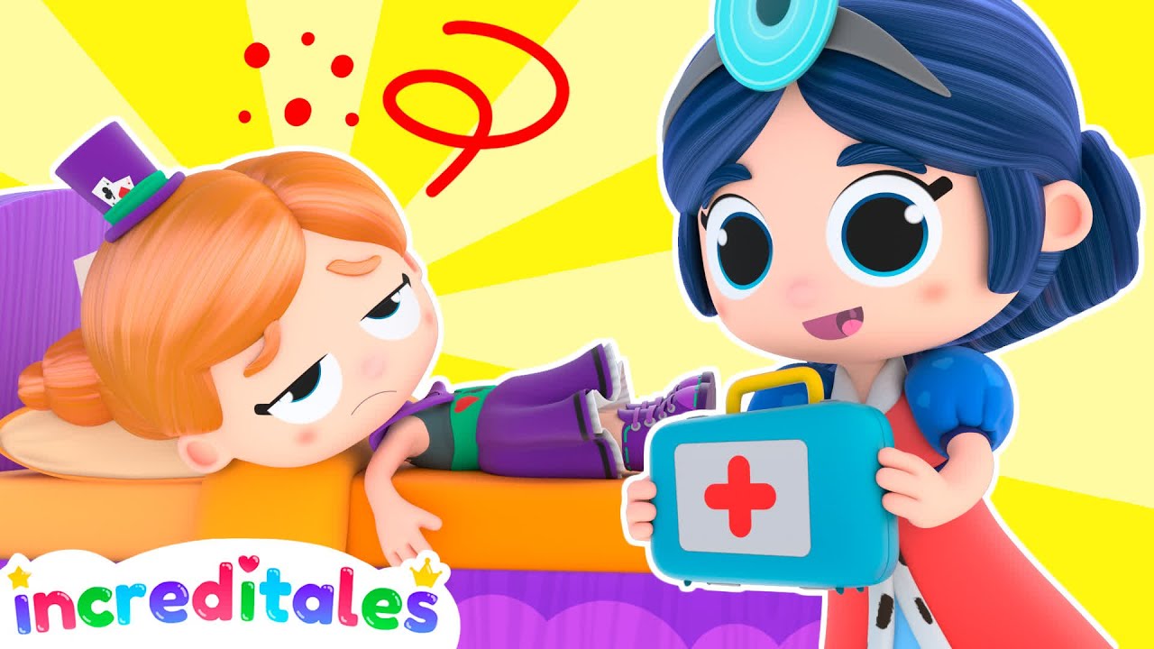 DOCTOR SNOW WHITE helps taking care a SICK ALICE IN WONDERLAND! - Kids ...