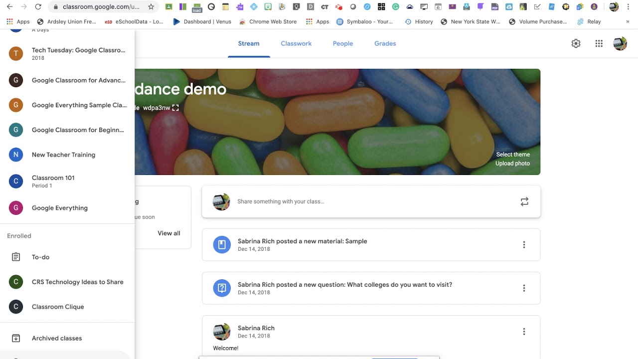 How to adjust notifications in Google Classroom - YouTube