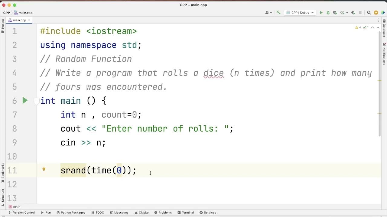 C++ Random Functions Video #2 - YouTube