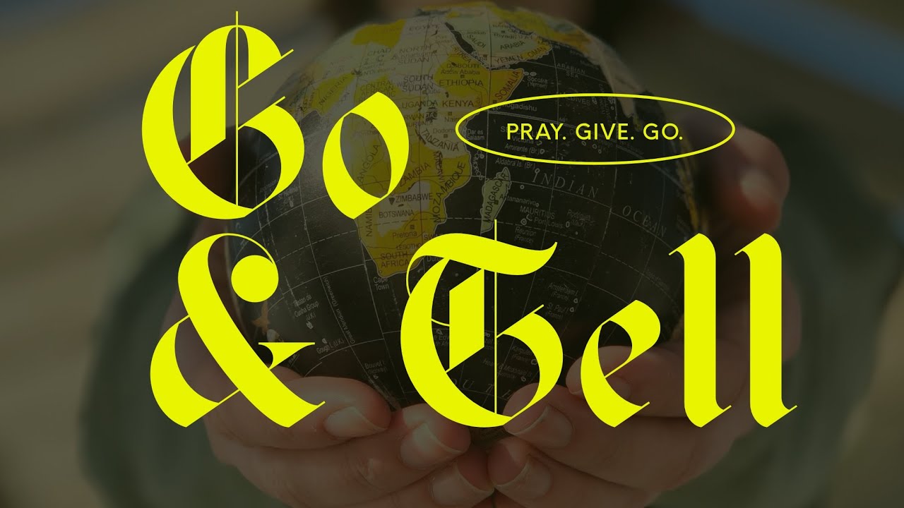 Go and Tell // Pastor Michael Adams // October 29th, 2023 - YouTube