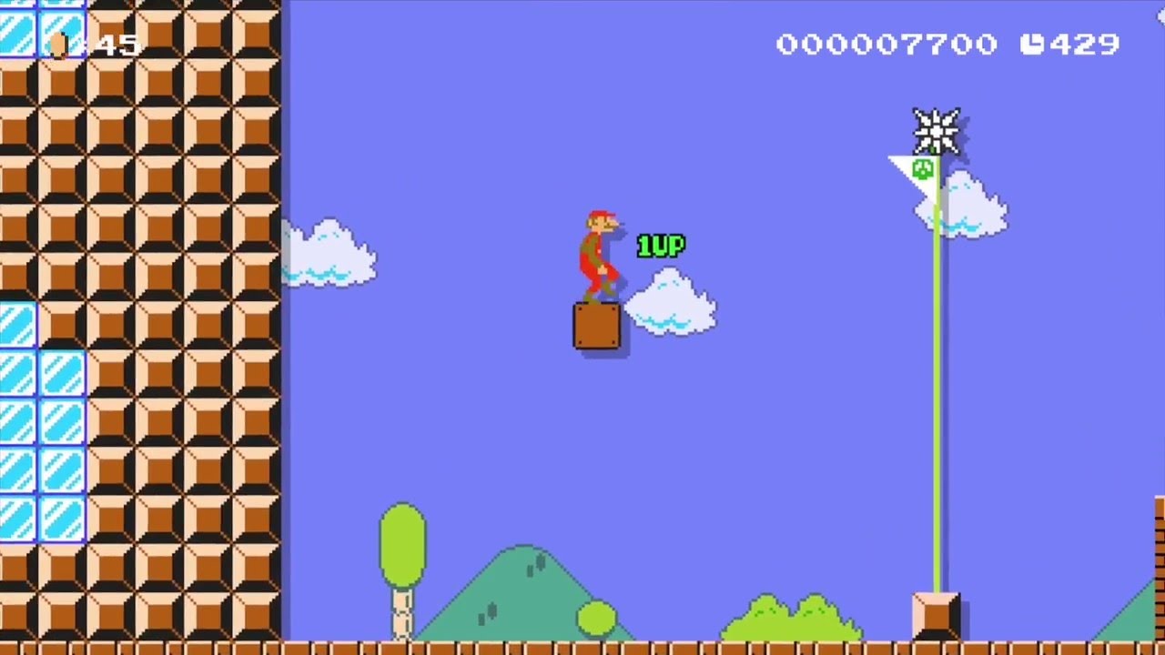 Super Mario Maker Weird Mushroom Mansion - YouTube