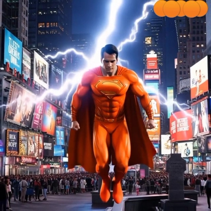 Orange Superman #superman #henrycavill #trending #viralvideo #edit #superhero #ytshorts #shorts ...