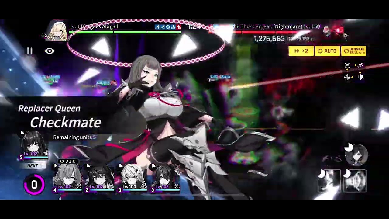 Counter:Side Brita 150 Raid Full Auto Nightmare - YouTube