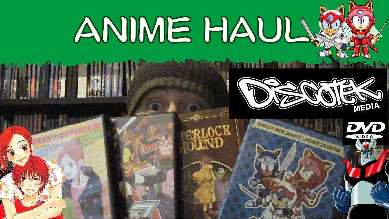 ANIME HAUL | Discotek Media DVD Haul - YouTube