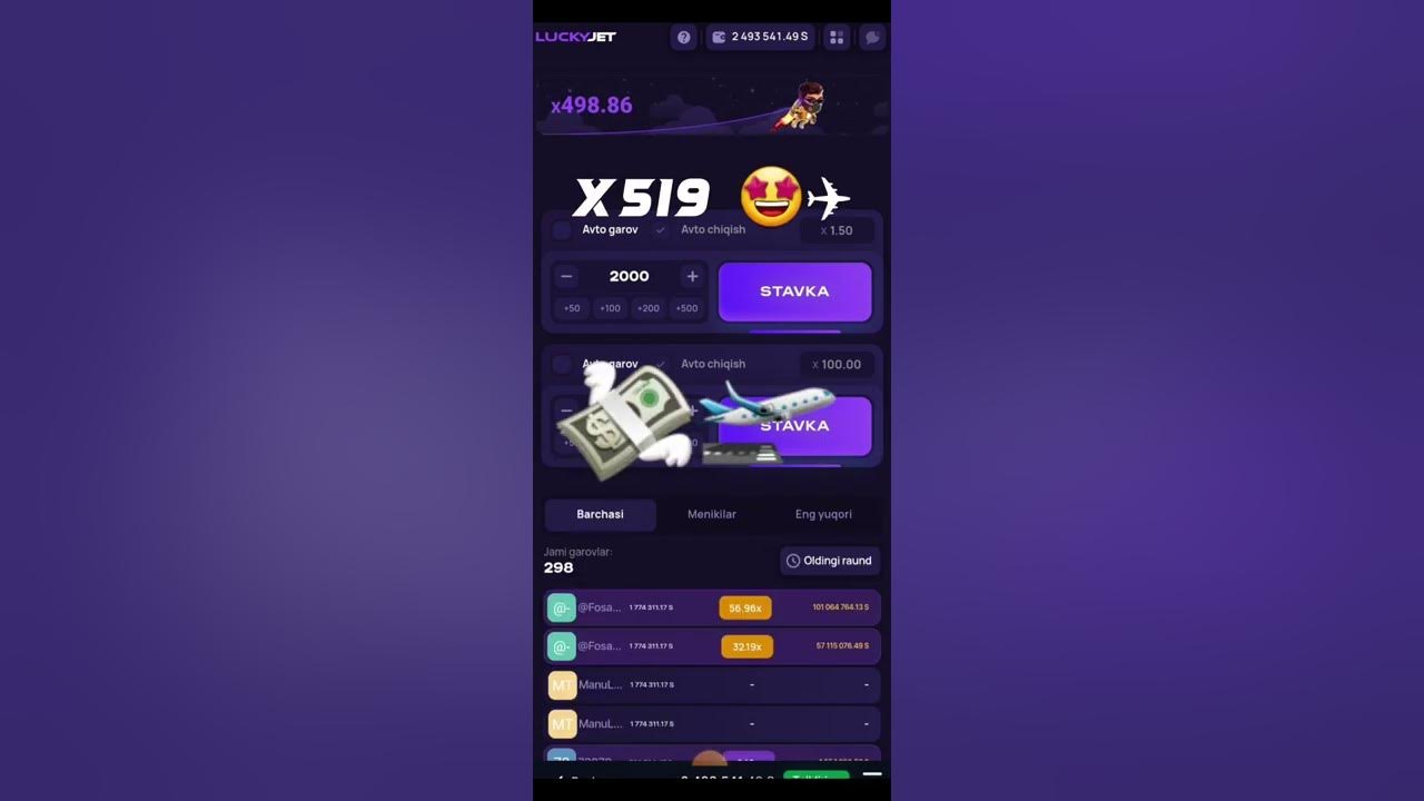 💸Wow x519kf 🤯🤩 x519 kf ga chiqdi Lucky Jet 🛫📈 - YouTube