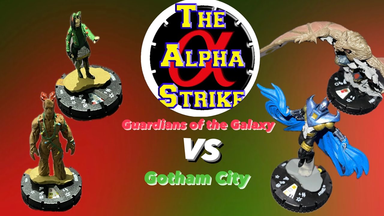 HEROCLIX Guardians of the Galaxy vs Gotham City (Holiday Special ...