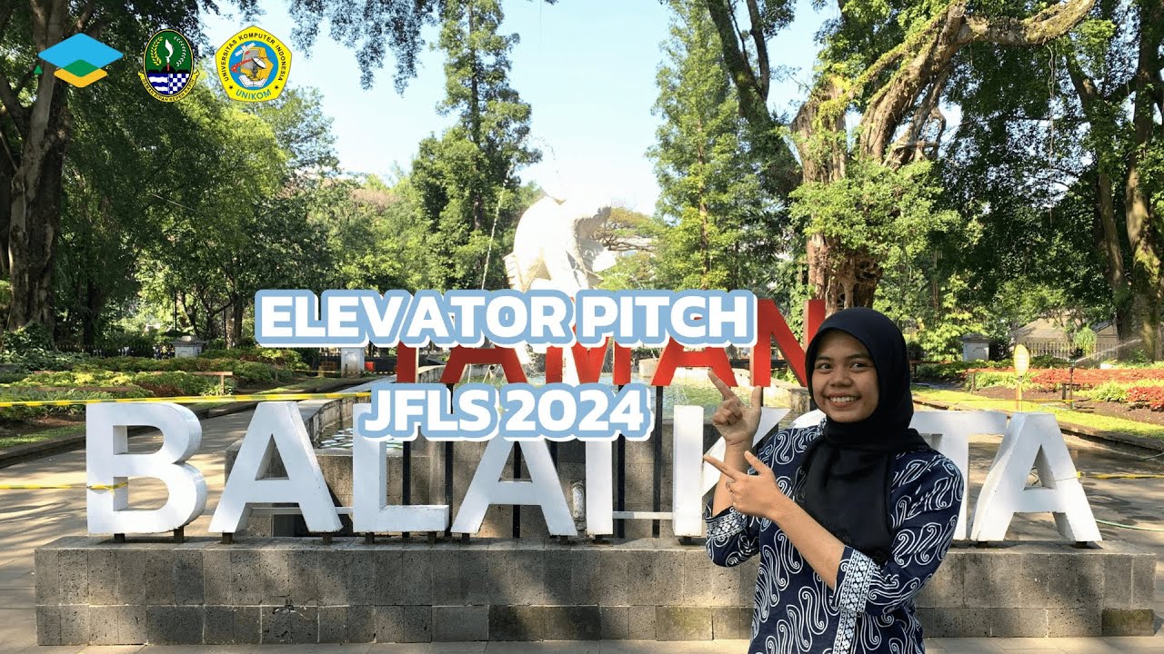 Elevator Pitch JFLS 2024 | Ananda Tasya Bonita Siregar - YouTube