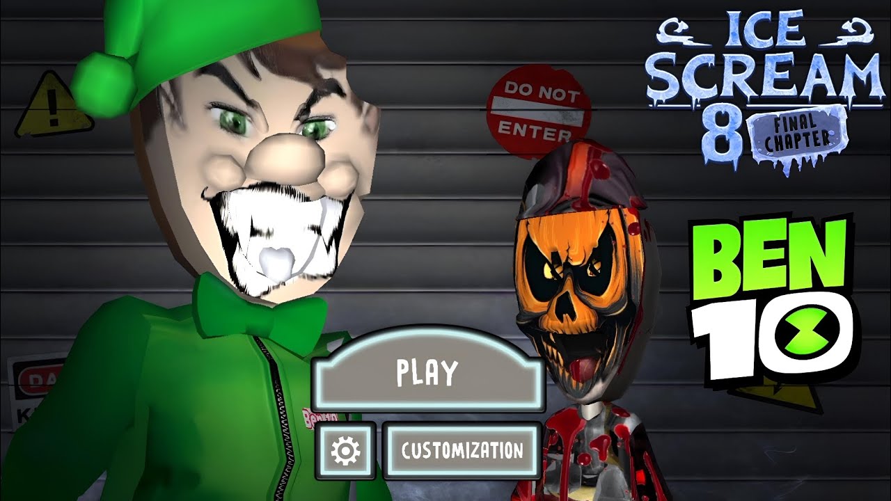 Ice Scream 8 Ben 10 Mod Full Walkthrough - YouTube