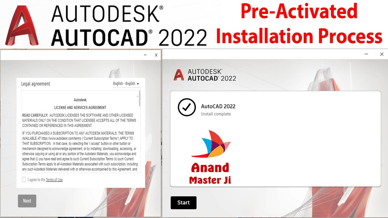 AutoCad 2022 Installation Process | AutoCad 2022 Pre-Activation ...