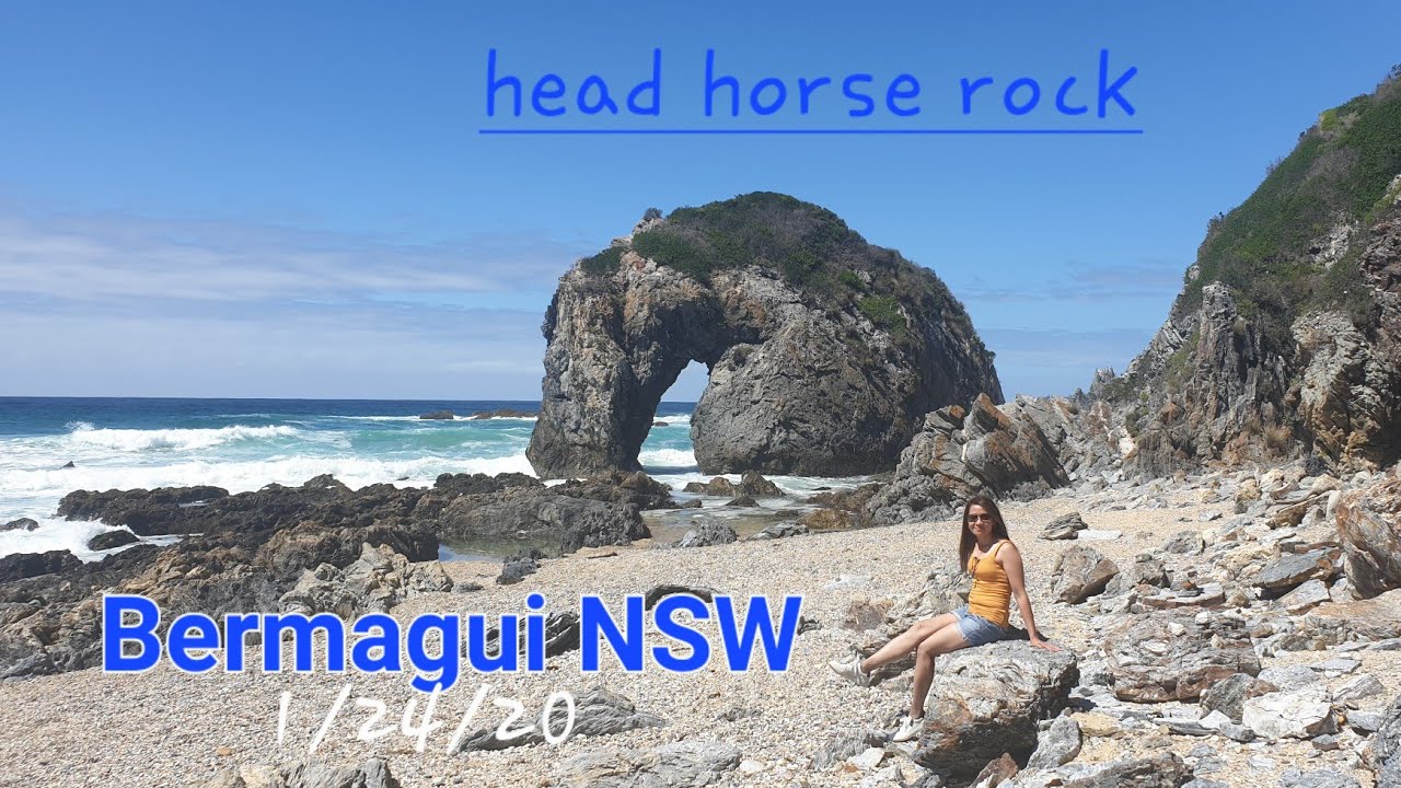 Bermagui. Horse head rock. Bermagui blue pool. Staying @ Reflection ...