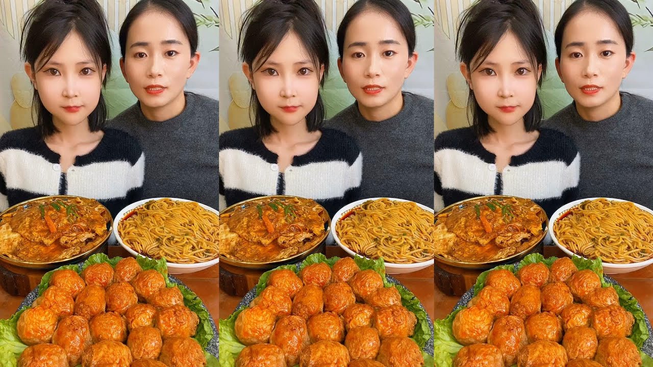 ASMR MUKBANG EATING SHOW | Eat normally without wasting food EP058 ...