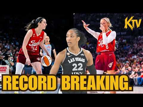 Caitlin Clark RECORD BREAKING RETURN Sophie Cunningham ON FIRE Indiana Fever DESTROY Aja Wilson Aces