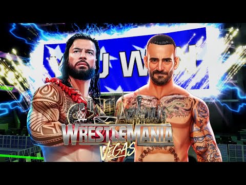 WrestleMania 42 Roman Reigns vs CM Punk |WWE Mayhem Game Play 