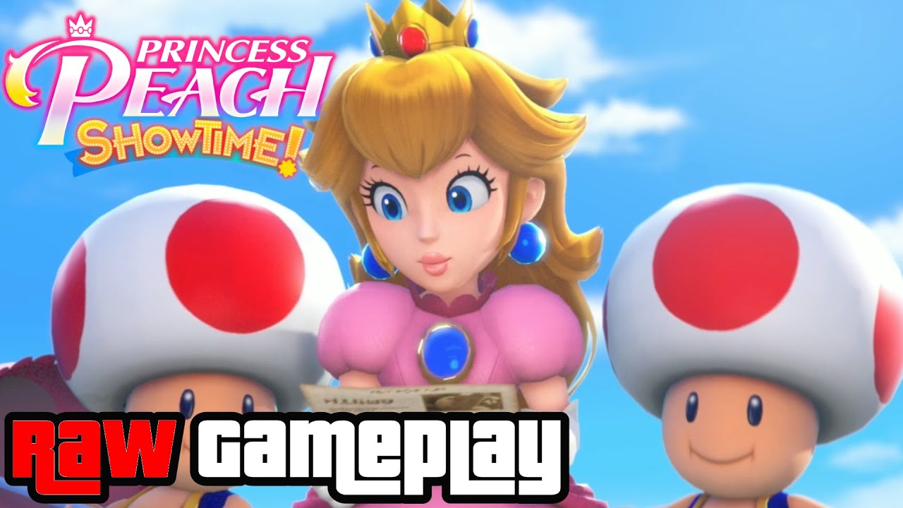 (Switch) Princess Peach: Showtime! (Live) P.1 (1080p) - YouTube