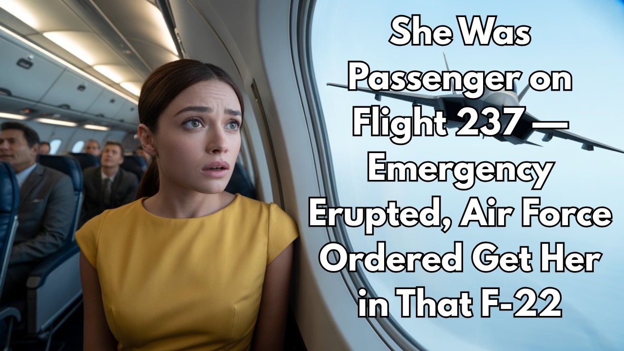 She Was Passenger on Flight 237 — Emergency Erupted, Air Force Ordered ...