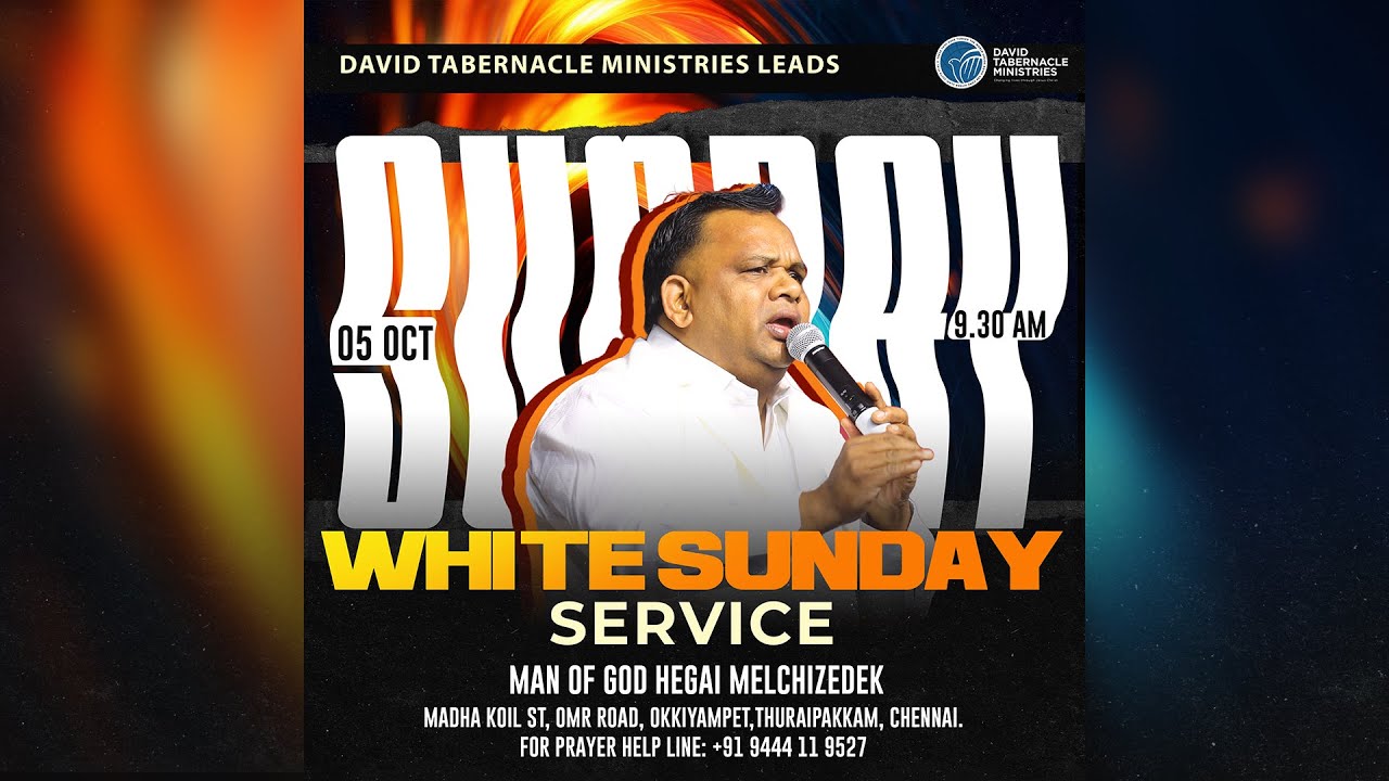 🔴Live |#white Sunday Service -2025 | Man Of God Hegai Melchizedek | Day ...