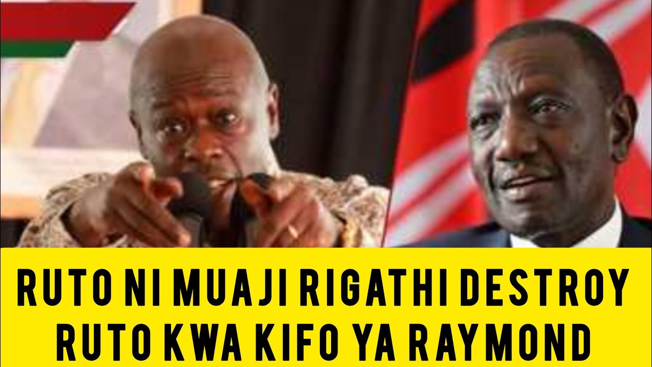 Rigathi gachagua condems brutal murder of molo activist Raymond Omolo ...