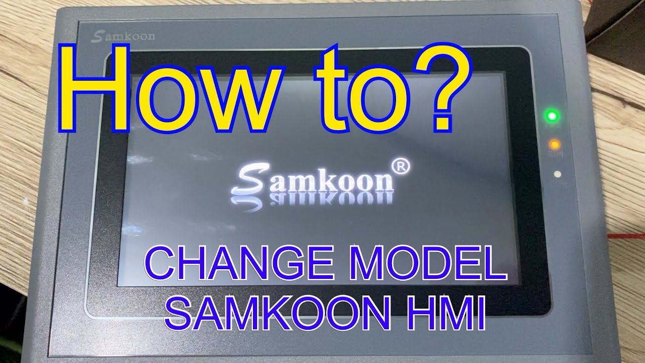เปลี่ยนโมเดล เปลี่ยนรุ่น จอทัชสกรีน samkoon ทำอย่างไร - YouTube