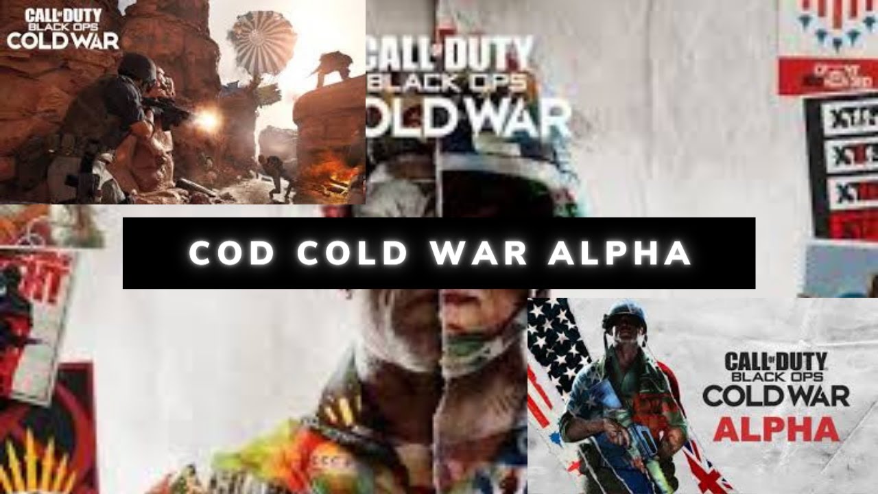 INTRODUCTION TO MY CHANNEL - COD COLD WAR GAMEPLAY - YouTube