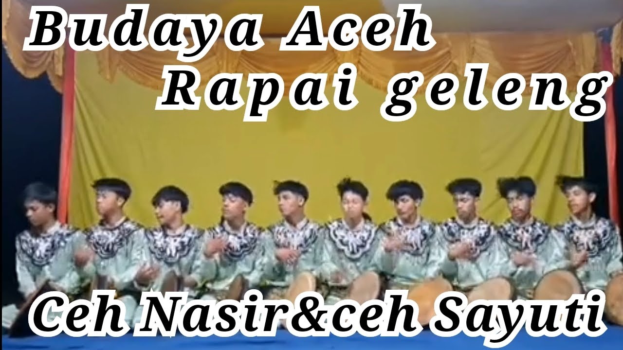 budaya Aceh rapai geleng ceh Nasir dan ceh Sayuti #sayangchenel #rapai ...