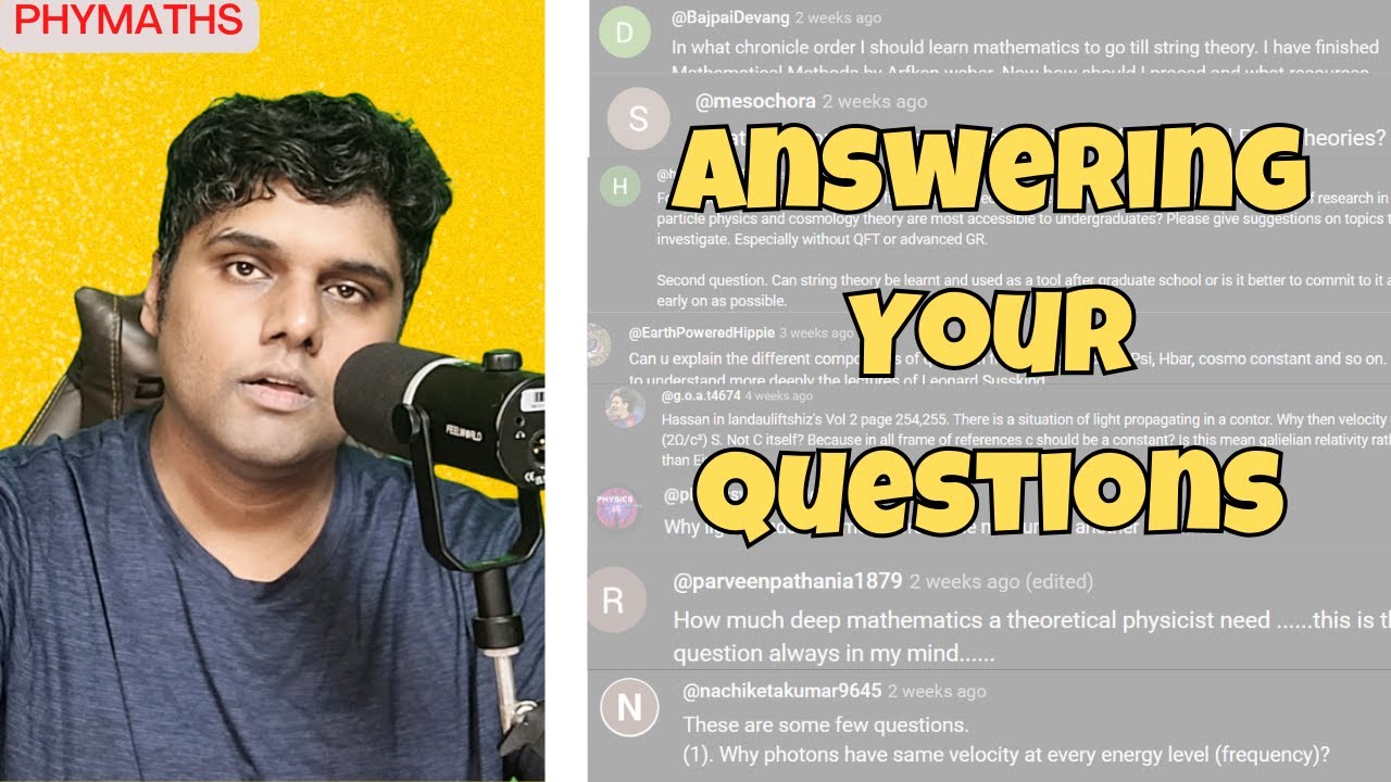 Answering your questions (Part 2) - YouTube