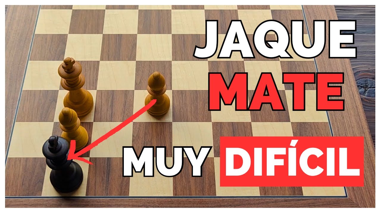 JAQUE MATE con 2 ALFILES (Aprende Fácil) - YouTube